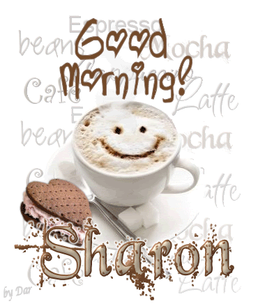 Sharon Coffee Good Morning gif by smurby | Photobucket