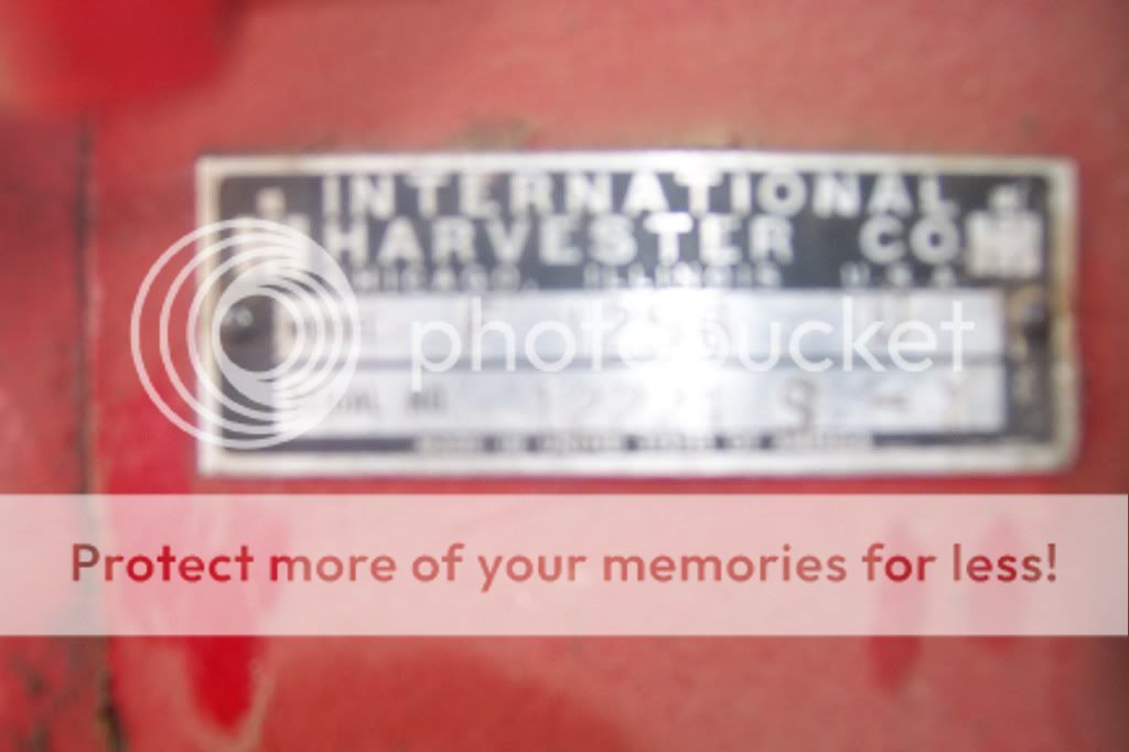 1256 Serial # - Technical IH Talk - Red Power Magazine Community