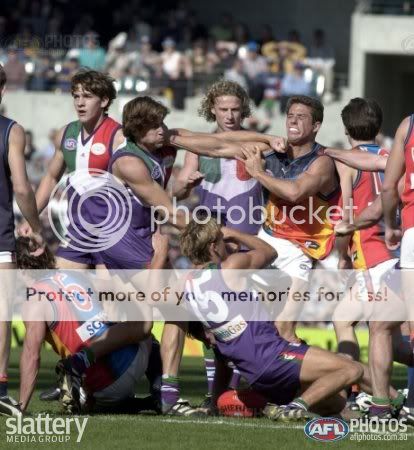 Dale Kickett in Western Derby Brawl | BigFooty Forum